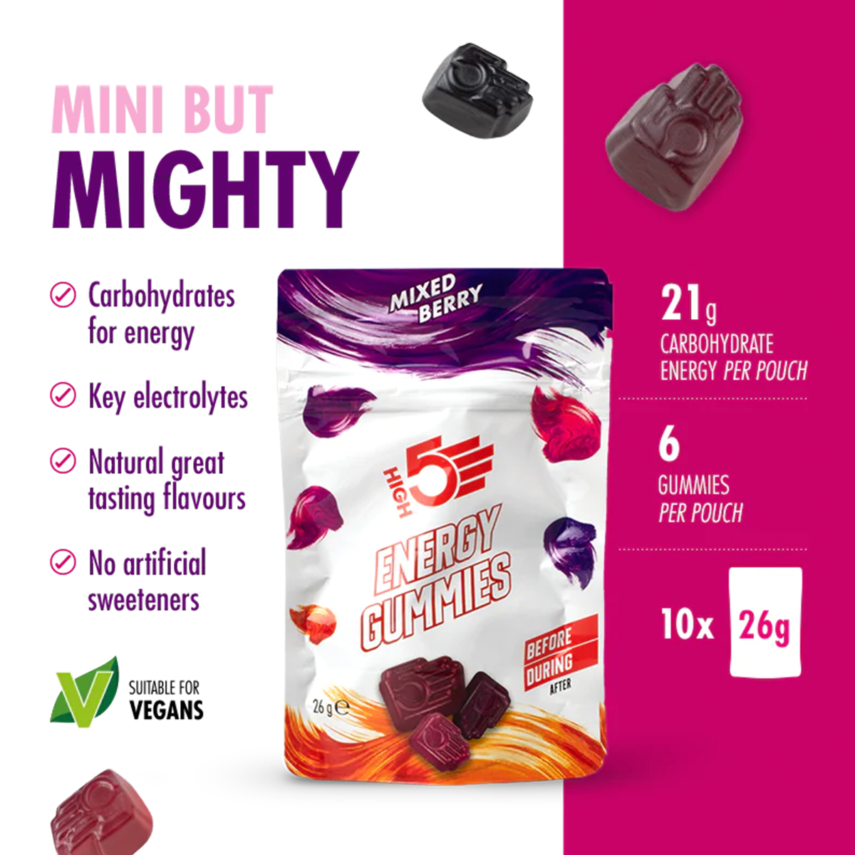 High5 - Energy Gummies – Pikkori Sport